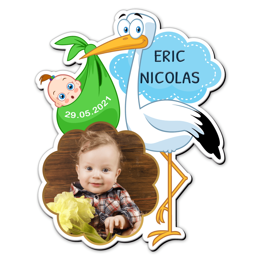 Marturii botez magnetice Barza - MFB-07 - Marturii Botez baietei si fetite