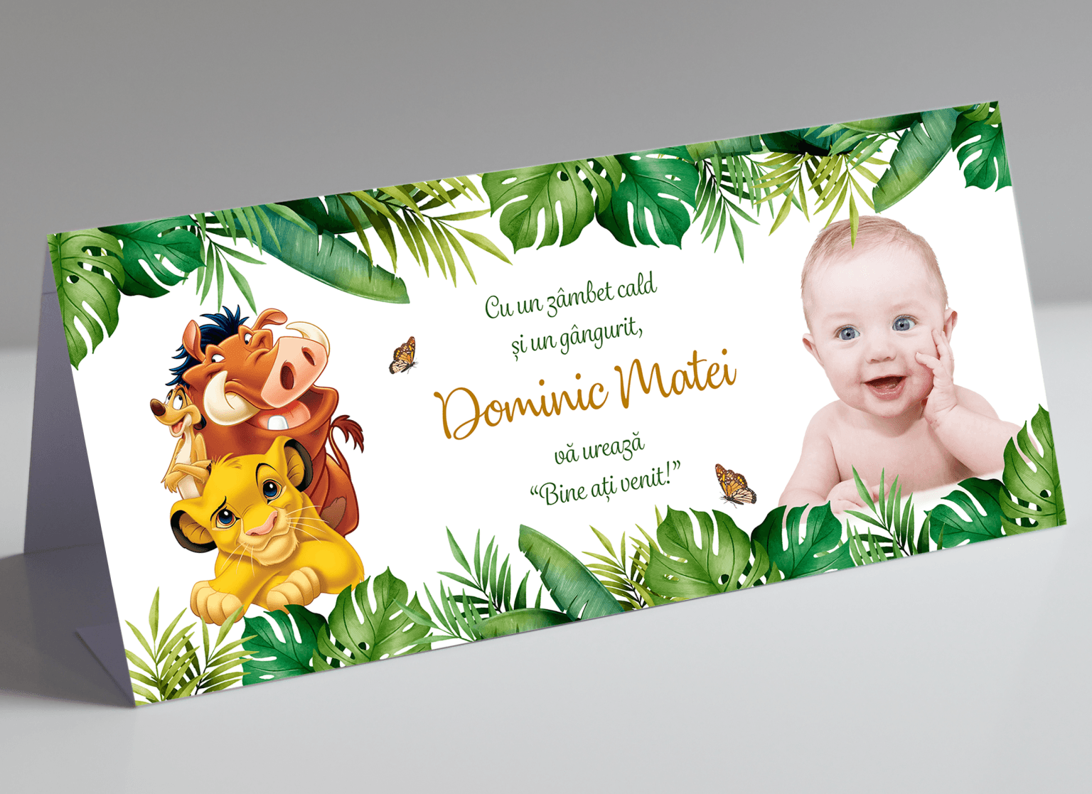 Plic de bani cu poza - Simba - Lion King - PBBF-066 - Marturii Botez ...