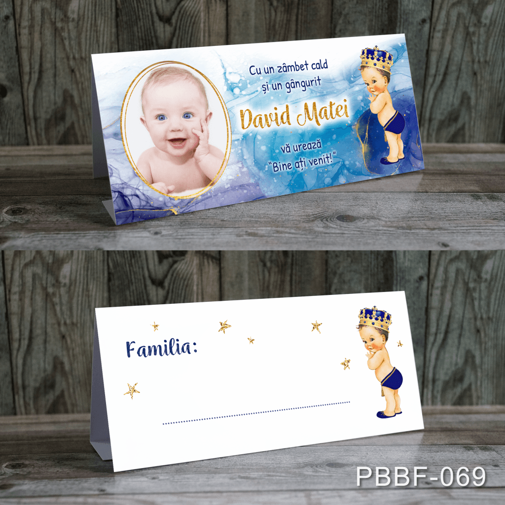 Plic de bani - Micul print - PBB-084 - Produse BOTEZ si NUNTA